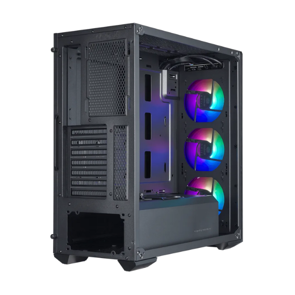 Case gaming Cooler Master Box MB511/ Mid Tower/ E-ATX/ 3x Fan ARGB/ Vi