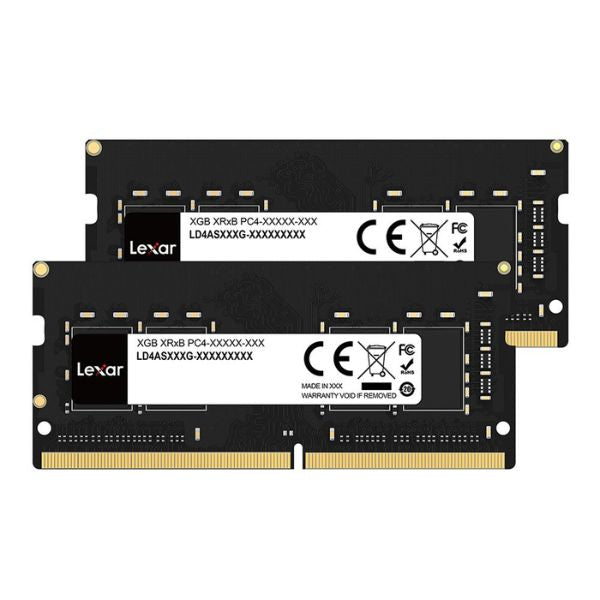 Memoria RAM Lexar 16GB (2×8GB) DDR4 3200MHz SO-DIMM – Dual Channel – C
