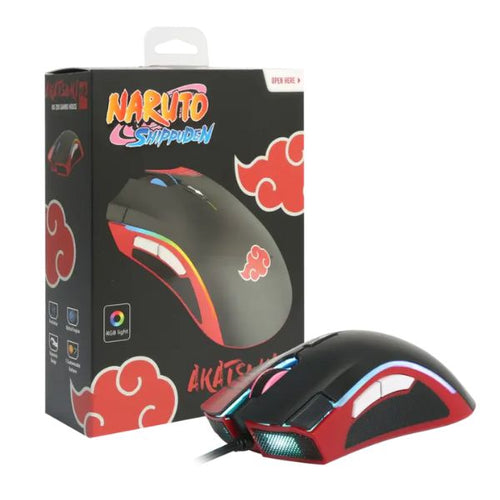 Mouse Gaming Checkpoint Naruto AKATSUKI MX-200 - 10000 DPI - 7 Botones