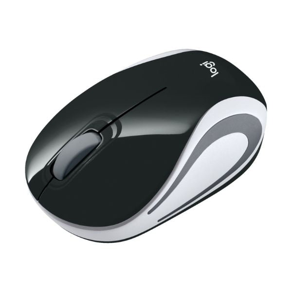Mouse Mini Logitech M187 Optico Inalambrico USB 3 botones 1000 DPI